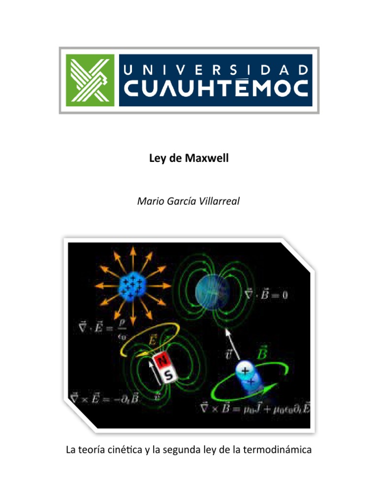 Ley de Maxwell | PDF | Entropía | Termodinámica