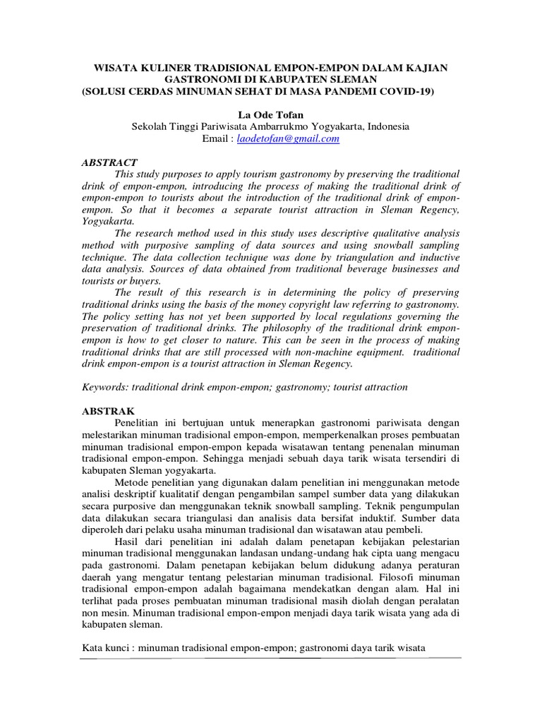 La Ode Tofan | PDF | Science & Mathematics | Technology & Engineering