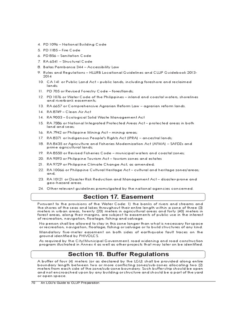 HLURB CLUP Guidebook Vol 3 11042015 | PDF | Zoning | Billboard