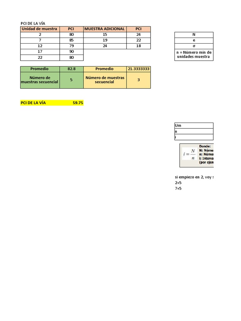 Calculo Del Pci | PDF