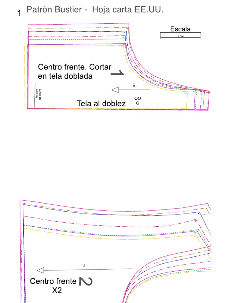 Patron Bustier | PDF