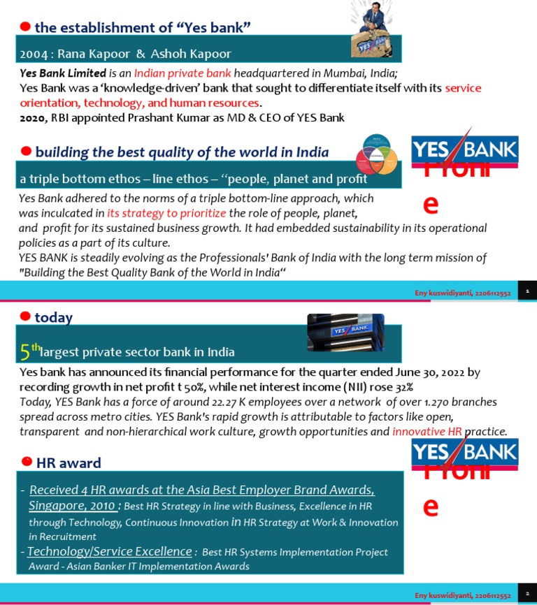 MF Yes Bank | Download Free PDF | Business Economics | Business