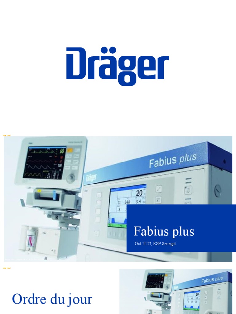 Anaesthesia - Training Fabius Plus FR | PDF | Système respiratoire | Génie des procédés