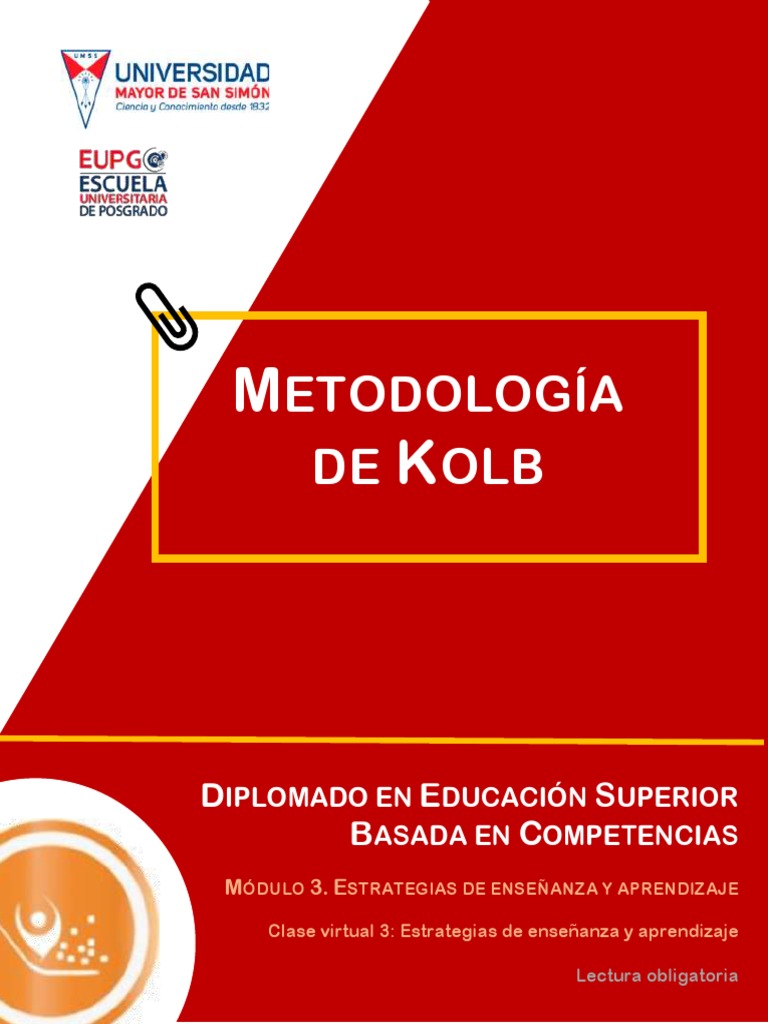 4.metodología de Kolb | PDF | Aprendizaje | Experiencia