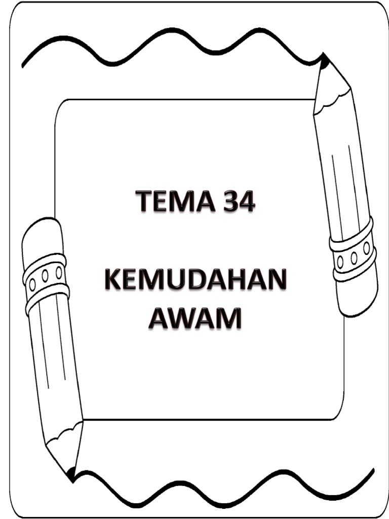 Tema 34 Kemudahan Awam (15 MS) | PDF
