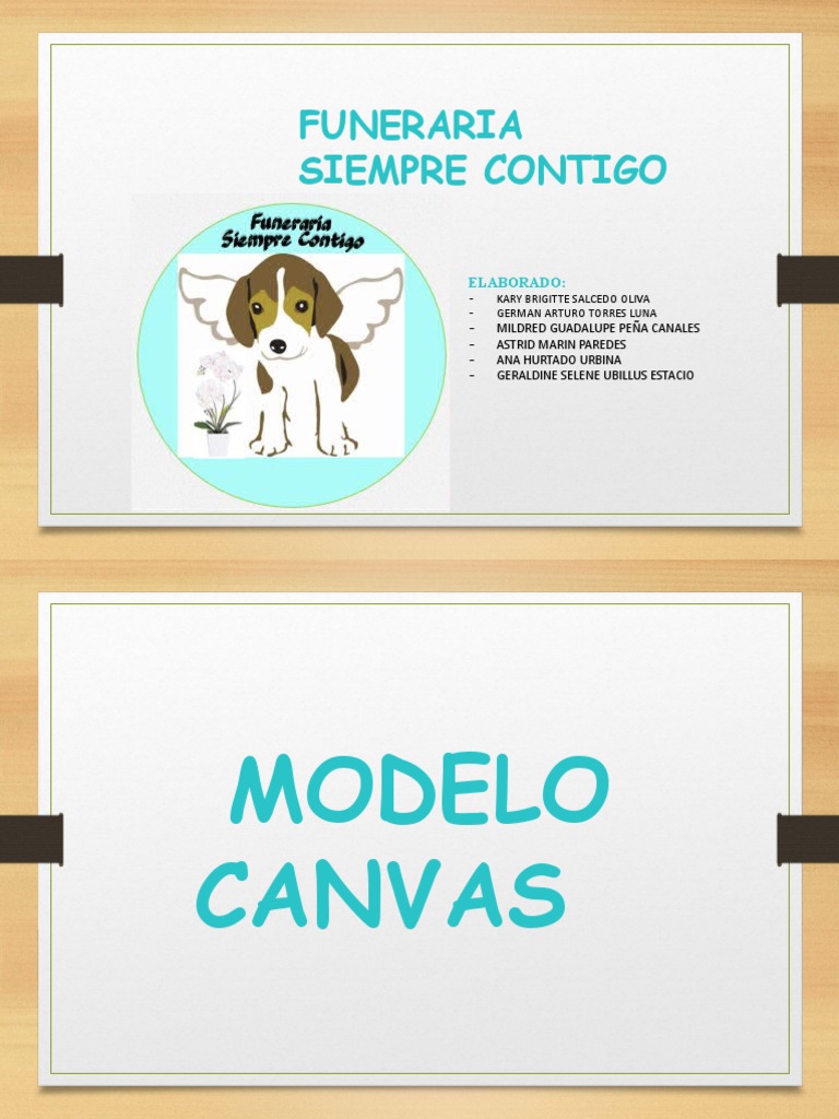 Modelo Canvas Funeraria | PDF