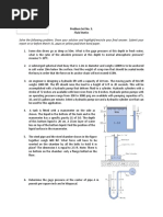 Fluids Nov2021 Day1 | PDF | Buoyancy | Pressure