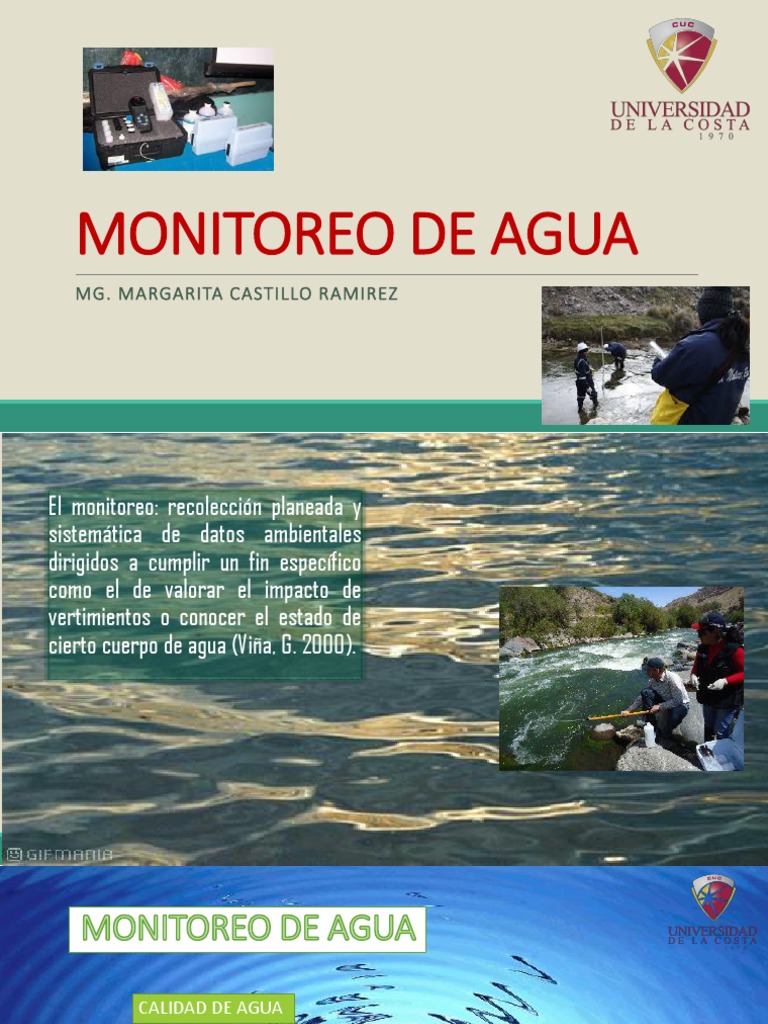 Monitoreo de Agua Diplomado | PDF | Agua | Muestreo (Estadísticas)