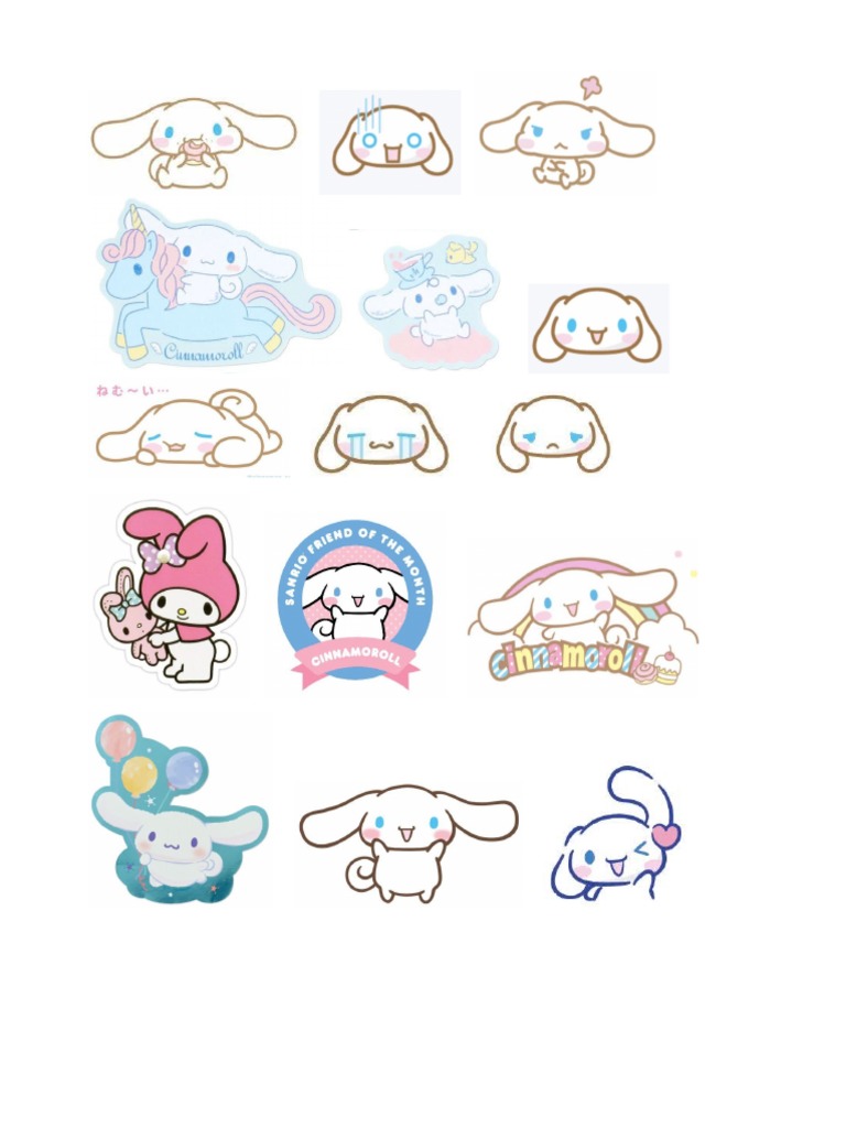 Cinnamoroll Stickers | PDF