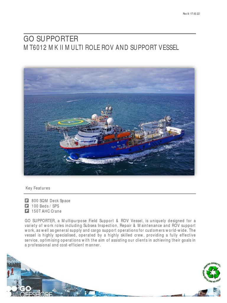 Go Supporter 17.03.22 | PDF | Crane (Machine) | Manufactured Goods