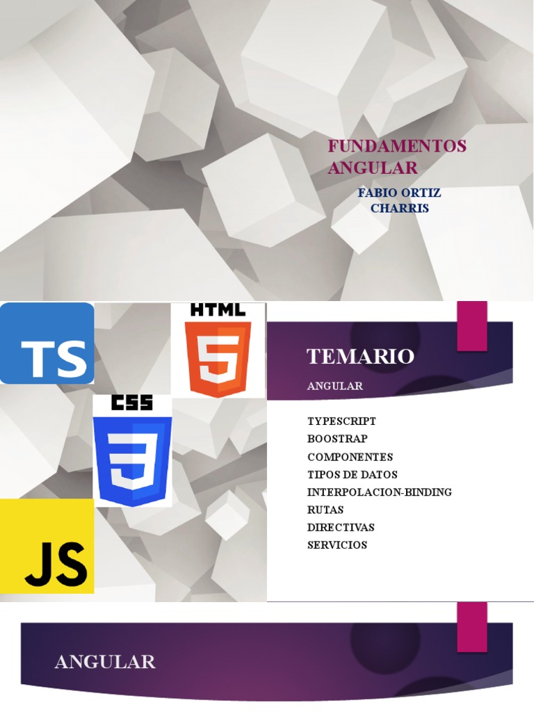 Angular - Boostrap | PDF | Modelo de objeto de documento | Script Java