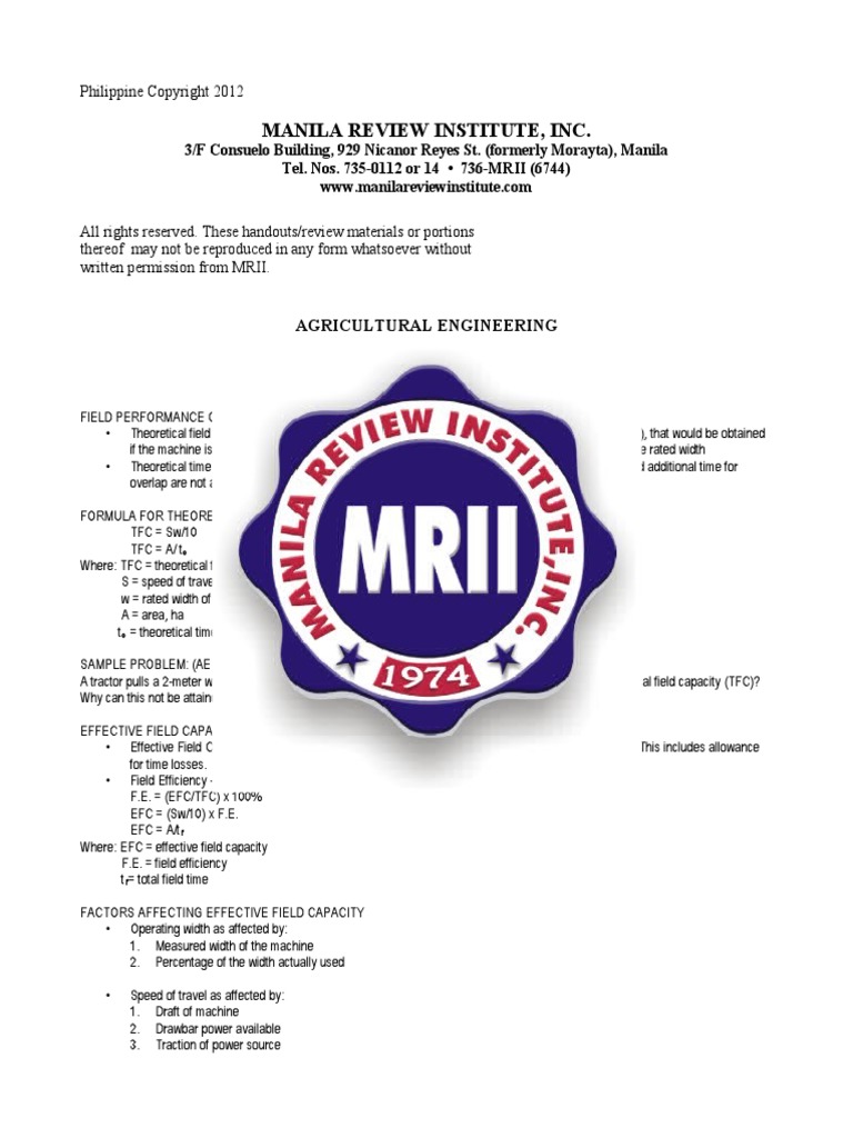 Farm Machinery and Mechanization New! | PDF | Mechanical Engineering | Agriculture