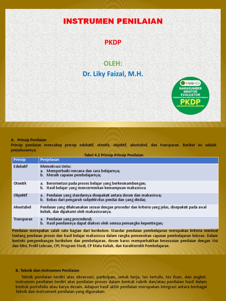 Penilaian-Dr. Liky Faizal, M.H. | PDF | Bisnis