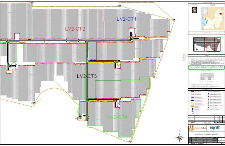 Csv2 2838 2021 Id Ele PL 341 0 Planta Red BT Ac y Cámaras de Inspección 01 | PDF