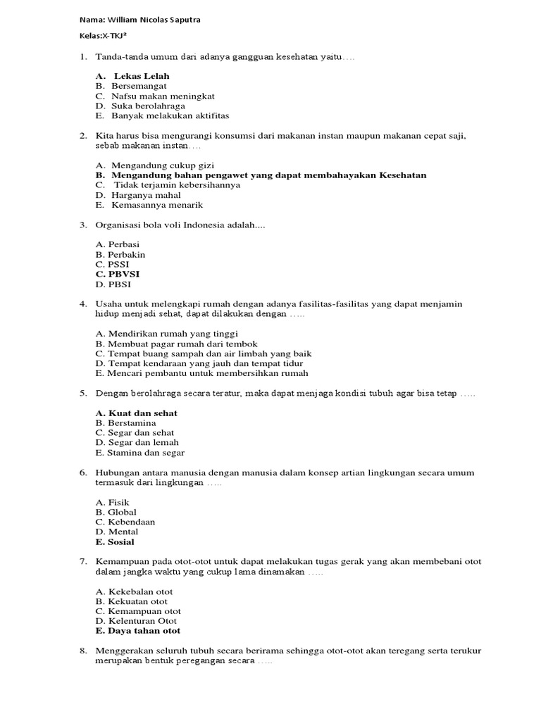 William Nicolas Saputra | PDF