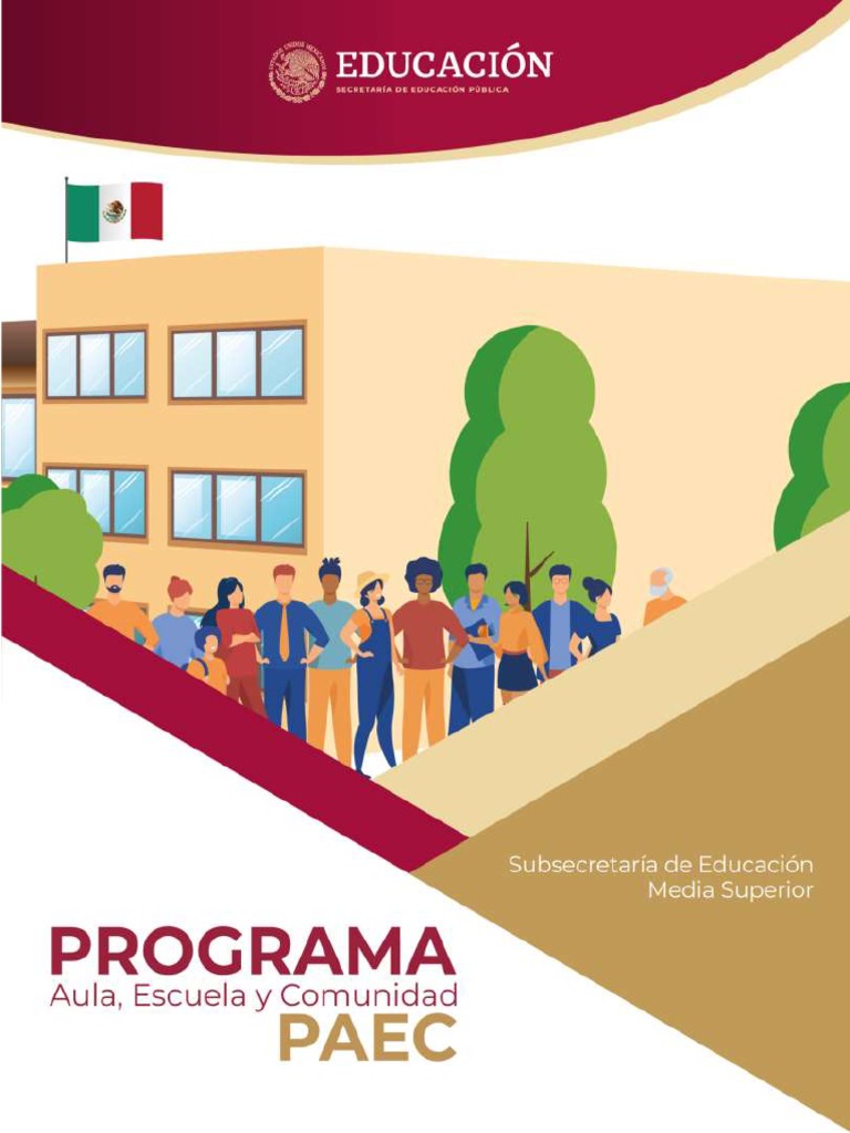 Programa Aula, Escuela y Comunidad - (Documento) | PDF | Plan de estudios | Aprendizaje