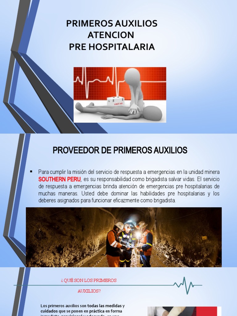 Primeros Auxilios SPCC | PDF | Reanimación cardiopulmonar | Quemar