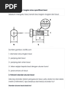 Cek Tabel Ukuran Baut Yang Lengkap Di Sini | PDF