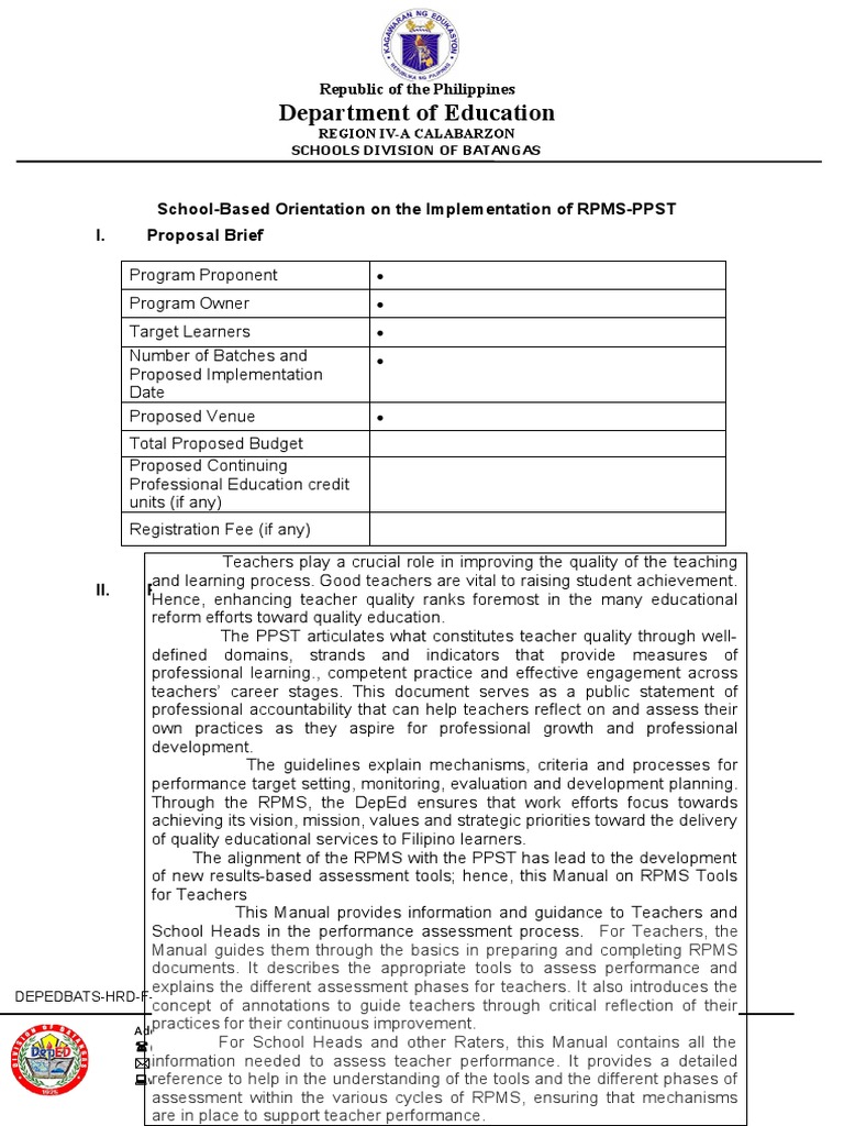Slac Rpms 2022 | PDF | Teachers | Learning