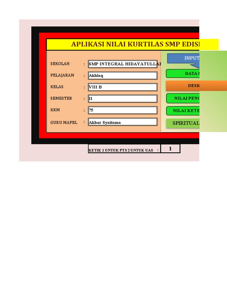 Akhlak Viii B Pts II 22-23.akbar-1 | PDF