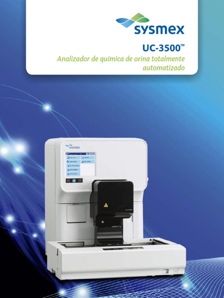 Analizador Automatizado UC-3500 Sysmex | PDF | Ciencias fisicas