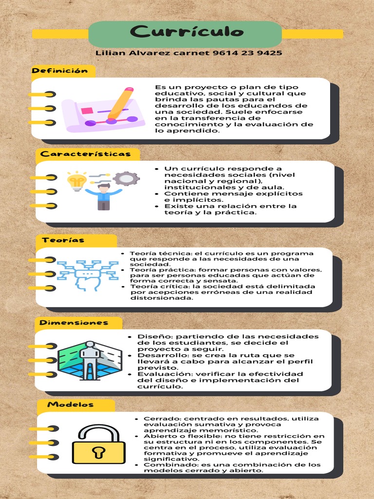 Infografía Currículo | PDF