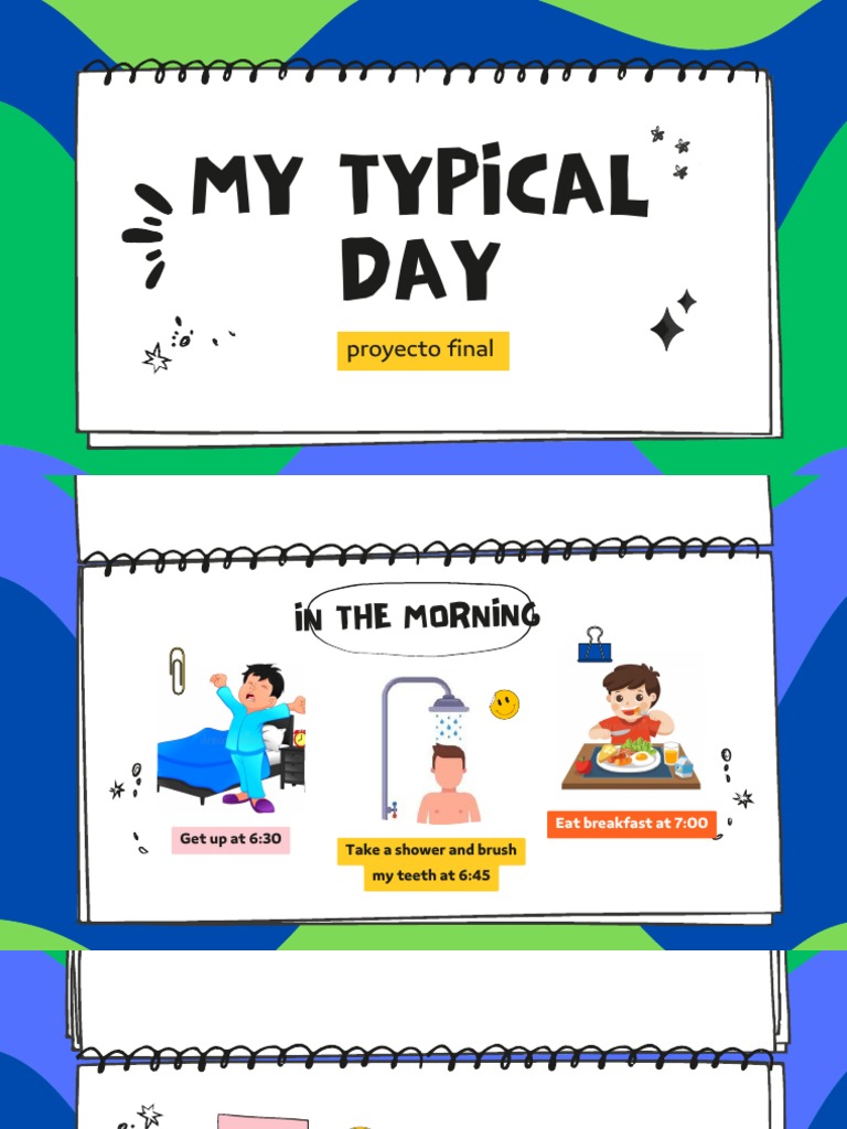 Typical Day | PDF | Cooking, Food & Wine