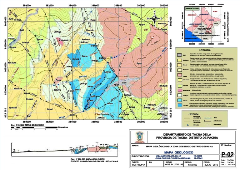 PDF Mapa de Geologico Final Compress | PDF
