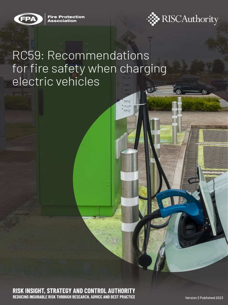 Fire Safety Guidelines for EV Charging | PDF | Rechargeable Battery ...