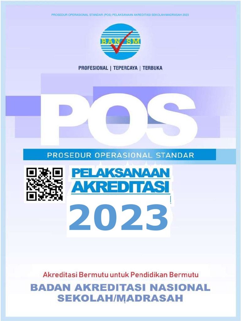 Pos Pelaksanaan Akreditasi 2023 | PDF