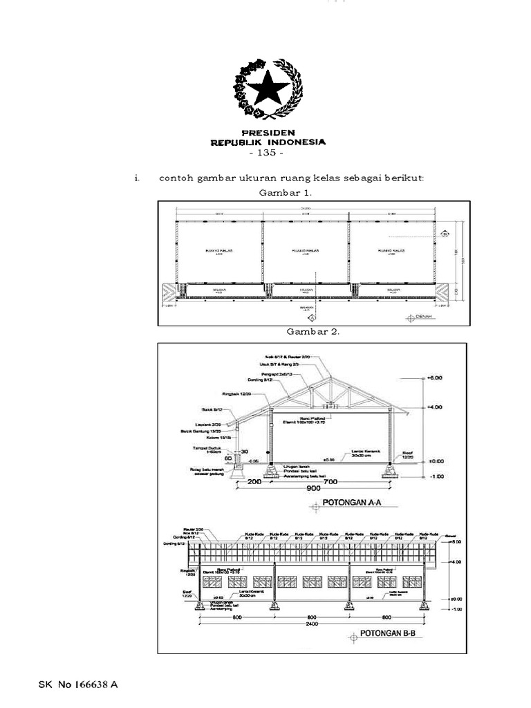 Luas Bangunan Dak | PDF