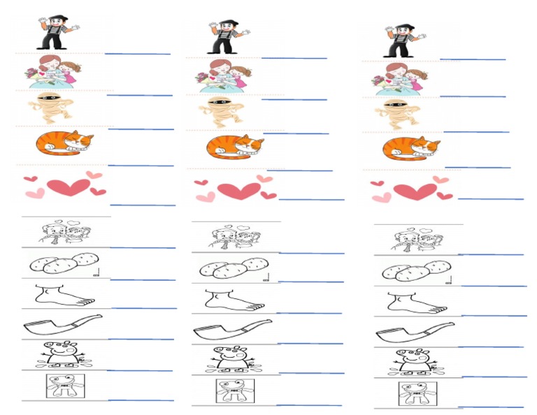 Dictado Con M y P | PDF