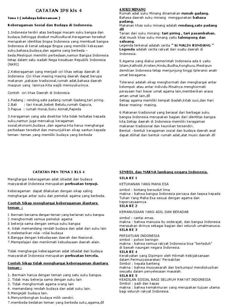 CAT IPS, PKN, B Ind, SBDP Tema 1 | PDF
