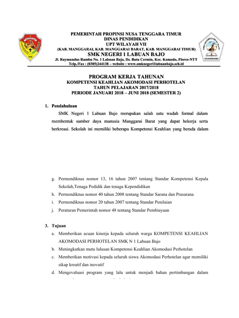 Contoh Proker | PDF