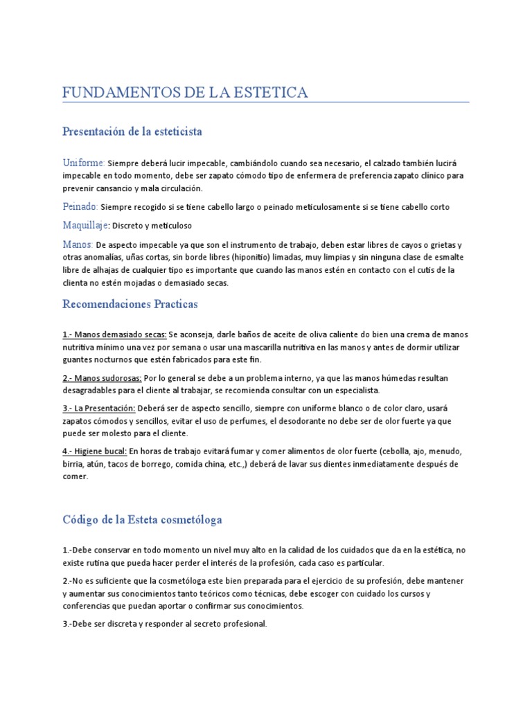 2.fundamentos de La Estetica | PDF | Belleza | Sicología