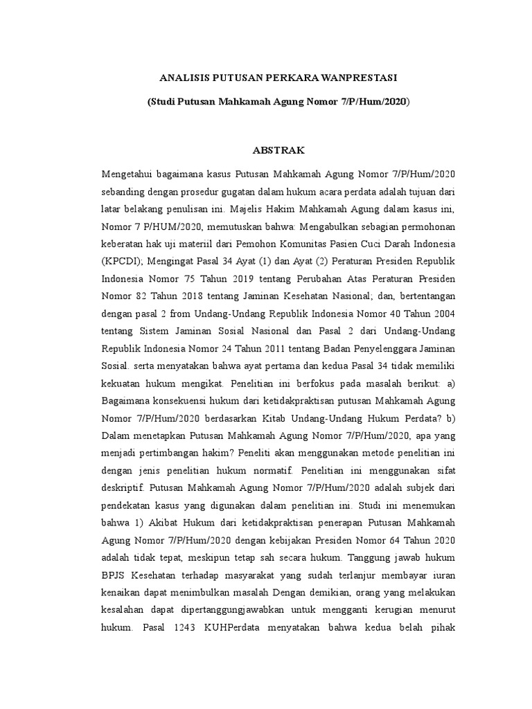 Hukum Acara Perdata | PDF