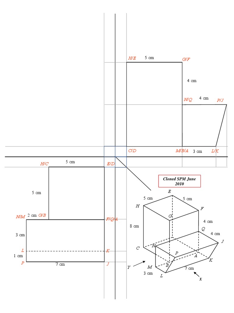 SPM PLAN ELEVATION (Worksheet only) 281022 | PDF