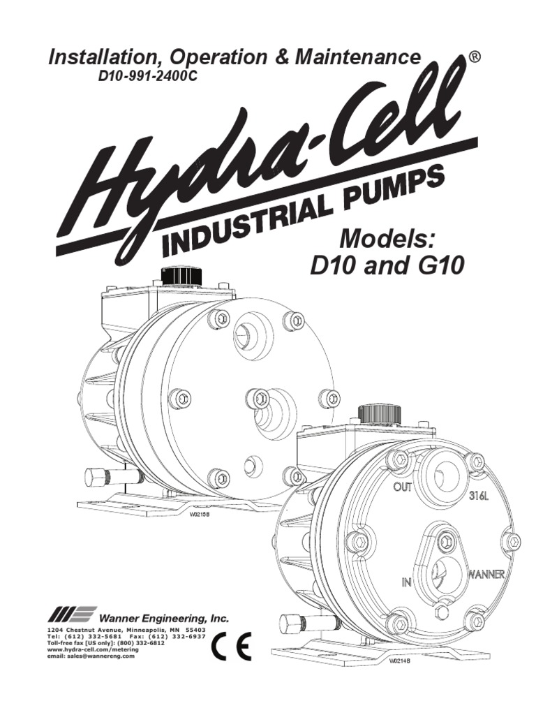 Wanner G10 | PDF | Pump | Belt (Mechanical)