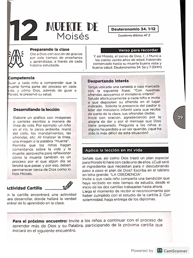 La Muerte de Moises | PDF