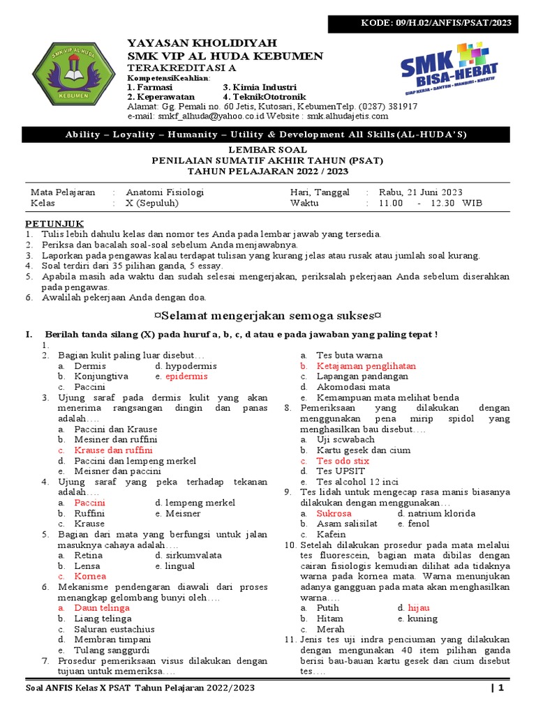 Anfis X Psat 2023 | PDF