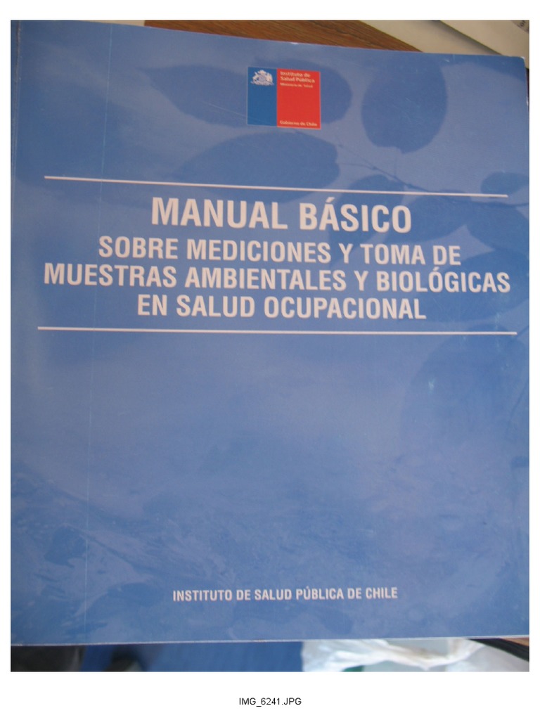 Manual Mediciones S.O.ISP-2013 | PDF