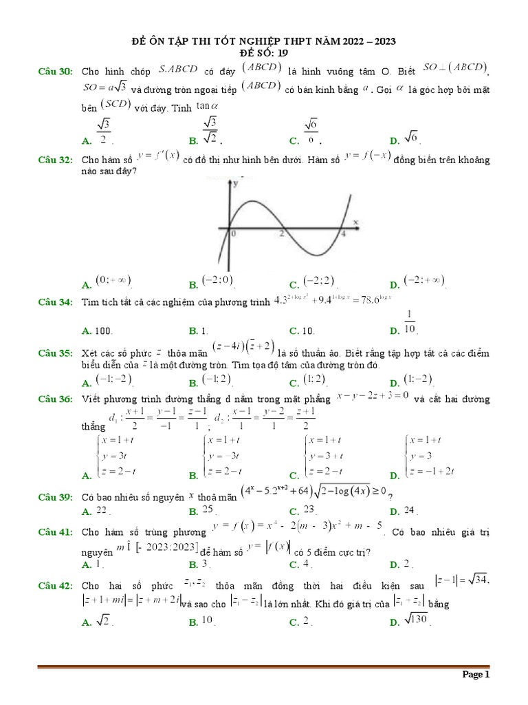ĐỀ 19,20,21 | PDF
