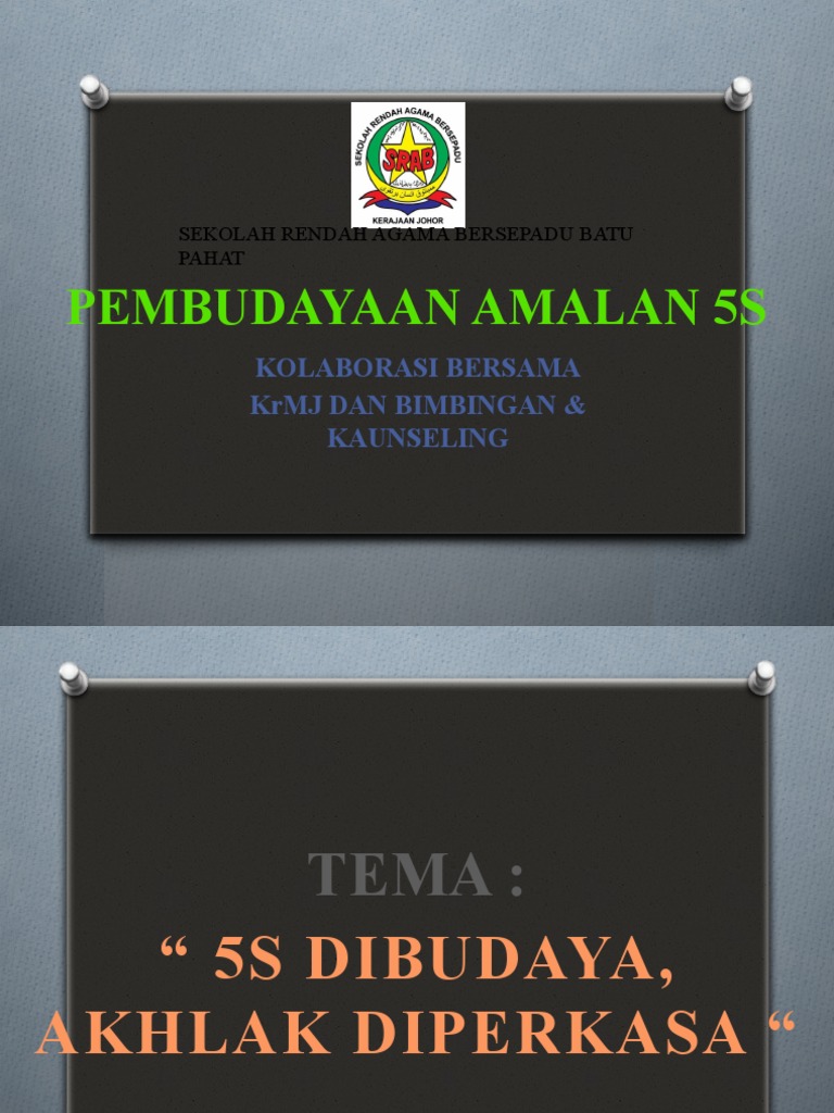 Amalan 5S Present | PDF