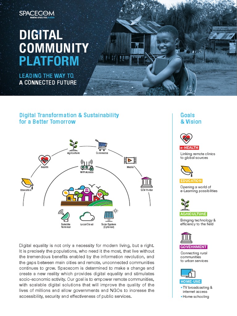 Spacecom - Digital Community Platform (DCP) | PDF | Cloud Computing ...