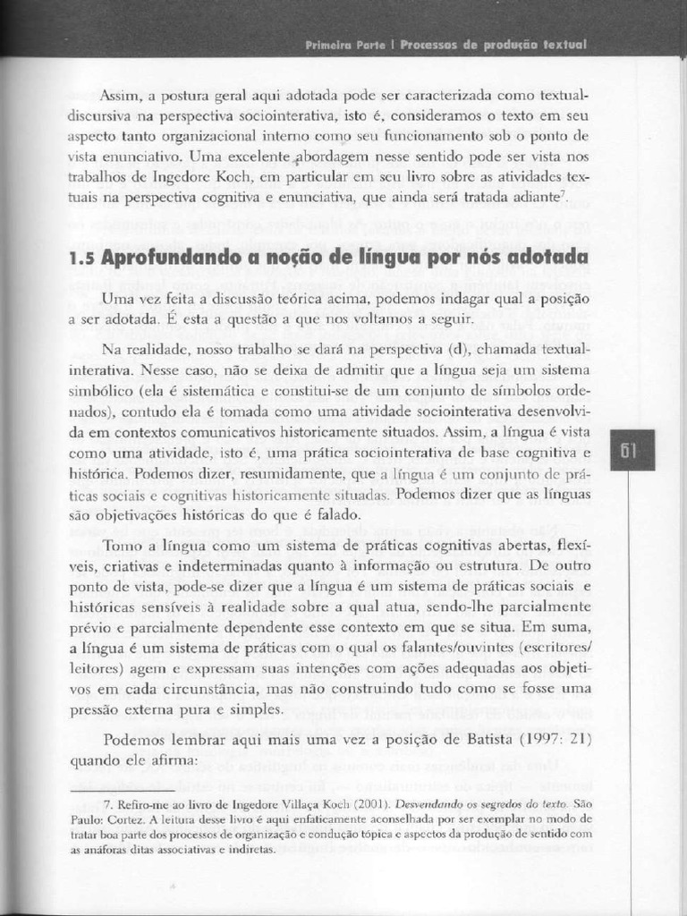 MARCUSCHI (2008) - Producao Textual, Analise de Generos e Compreensao ...