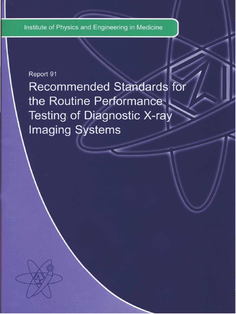 IPEM Report 91 Recommended Standards For The Routine Performance ...