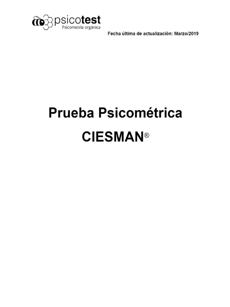 Psicotest | PDF