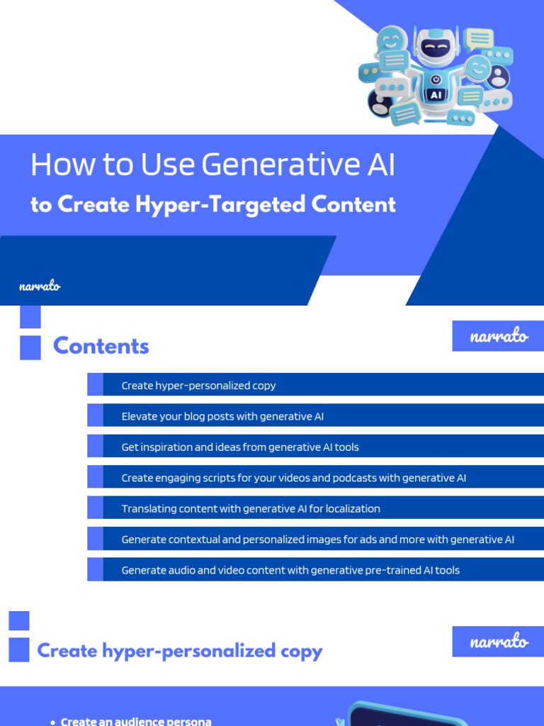 How To Use Generative AI To Create Hyper-Targeted Content | PDF ...