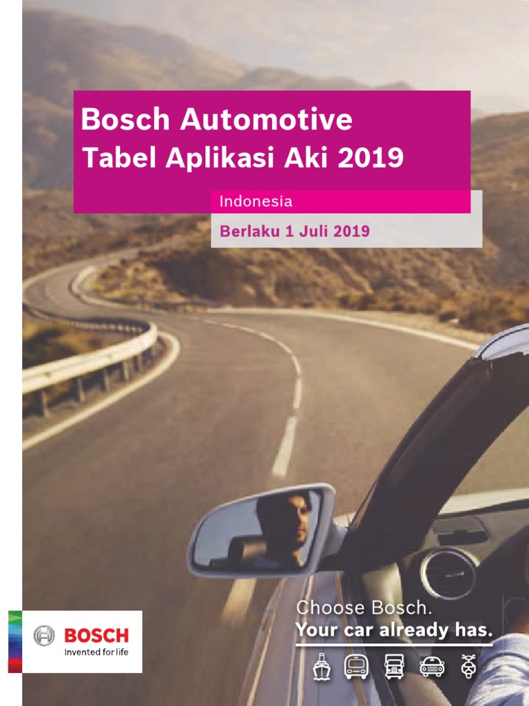 BOSCH Application Chart-Aki | PDF