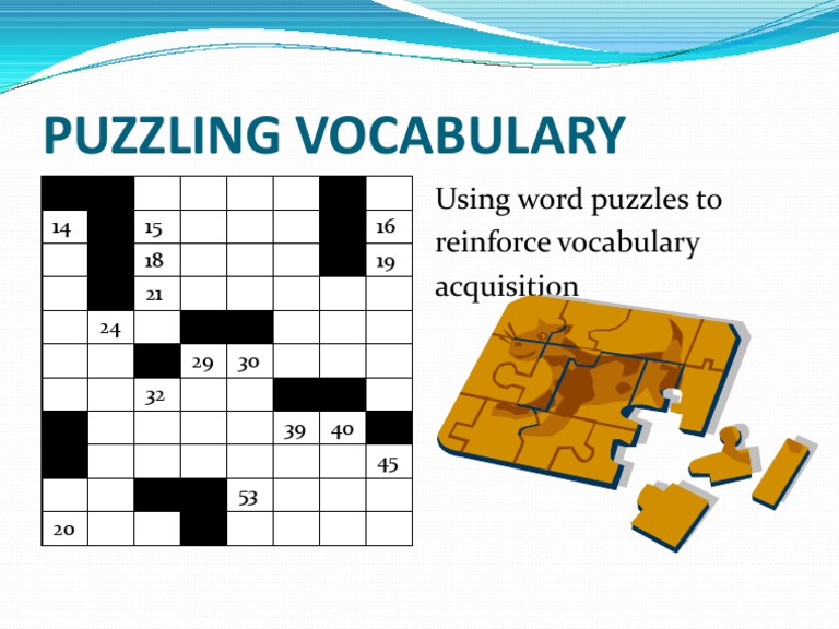 Word Puzzles | PDF
